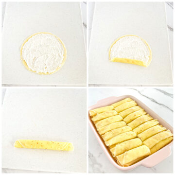Authentic Nalisniki (Ukrainian Crepes with Cheese Filling)