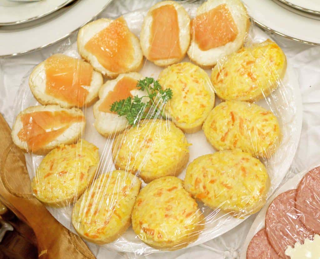 Carrot and Cheese Canapés Appetizers - Valya's Taste of Home