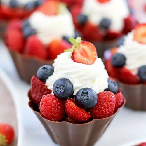 Chocolate cups store