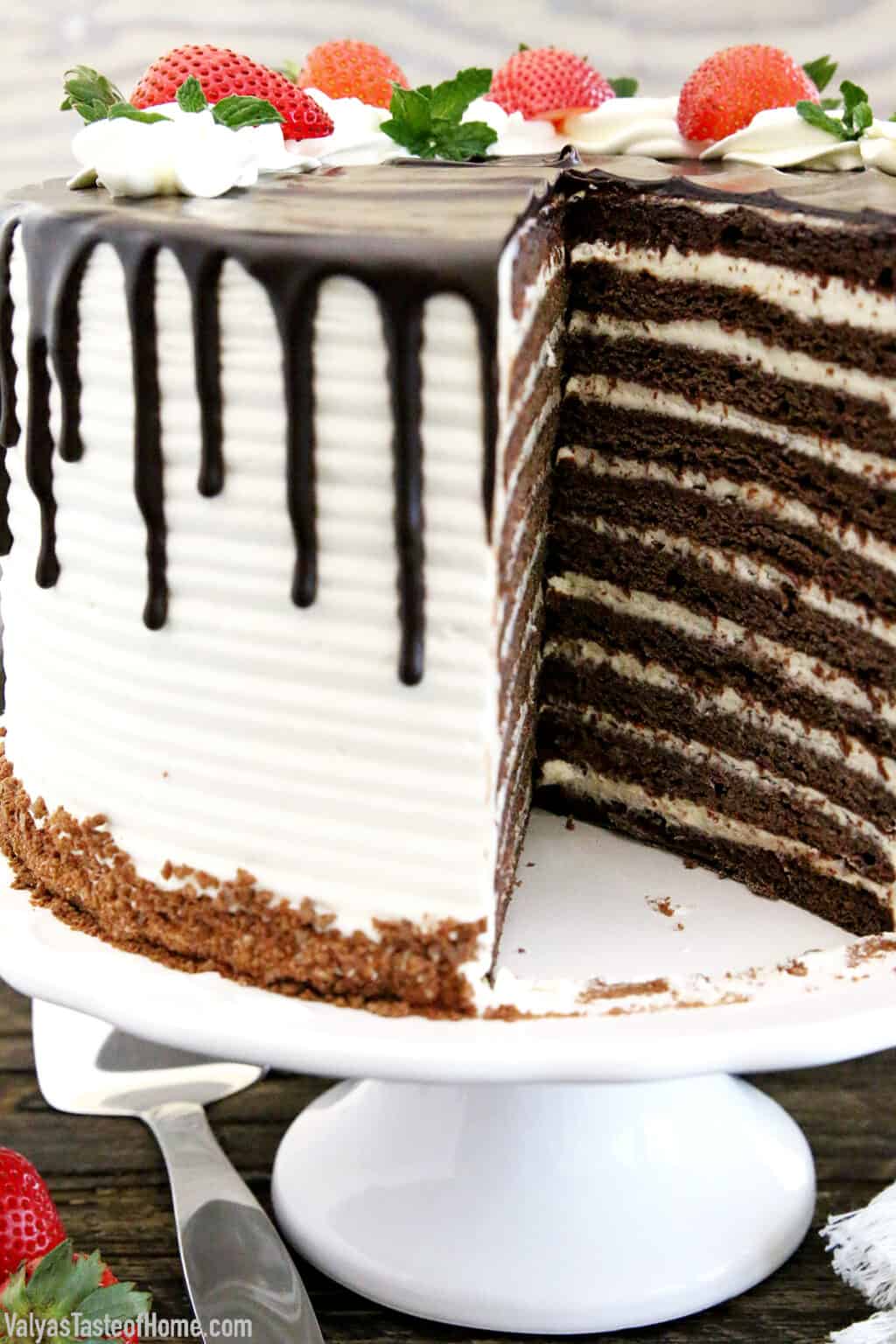 The Best Chocolate Spartak Cake (Authentic Recipe!)