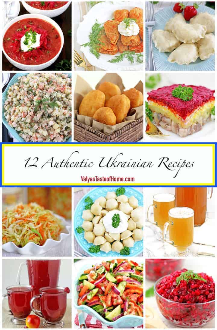 12 Authentic Ukrainian Recipes - Valya's Taste of Home