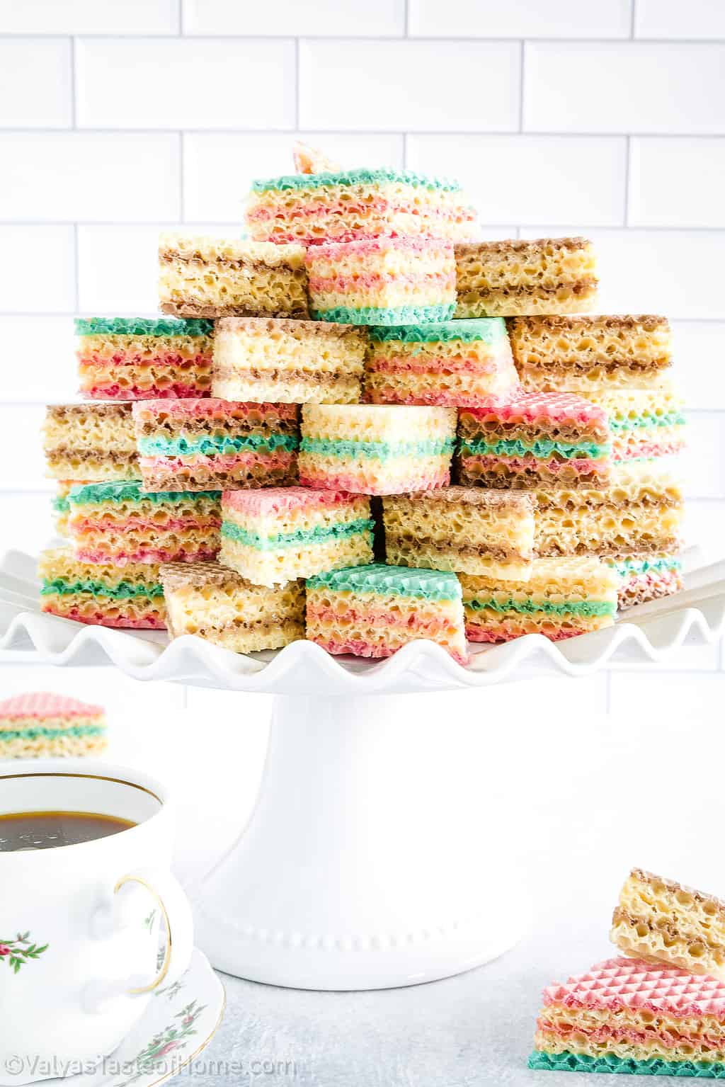 2-Ingredient Waffle Cake (No-Bake Recipe)