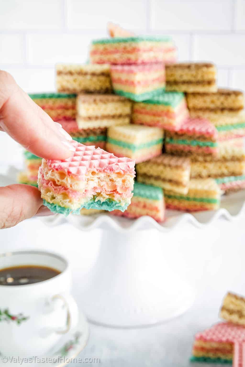 2-Ingredient Waffle Cake (No-Bake Recipe)