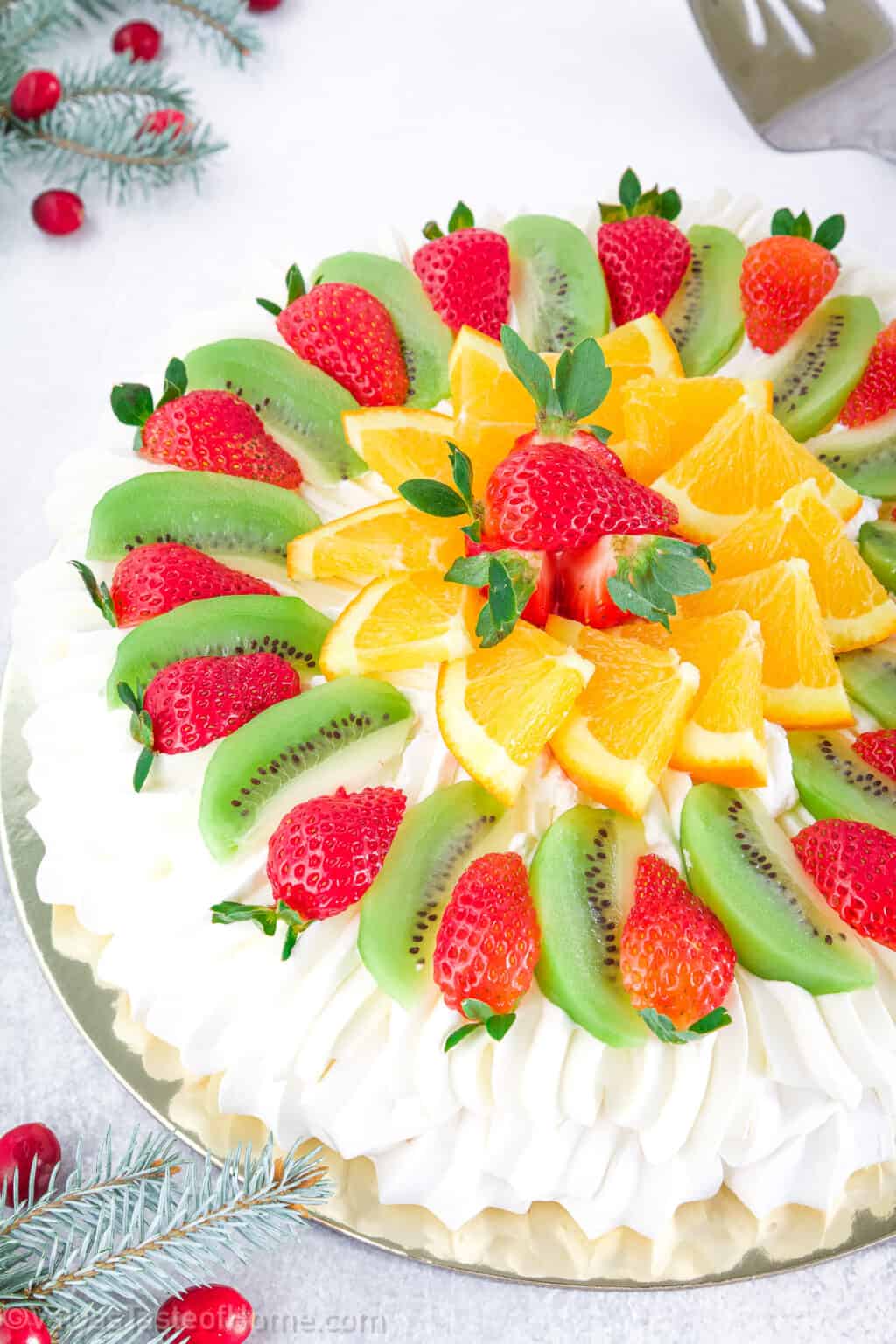 Classic Pavlova Cake (Super Easy to Make + Delicious!)