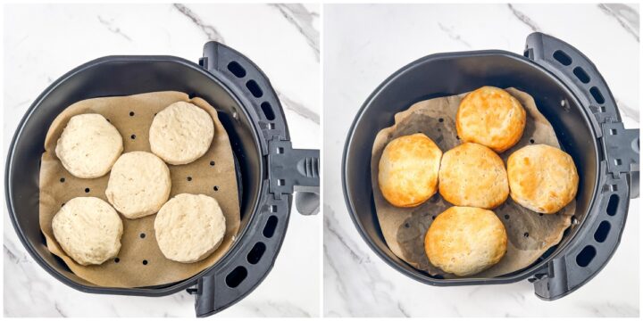 Air Fryer Biscuits - Valya's Taste of Home